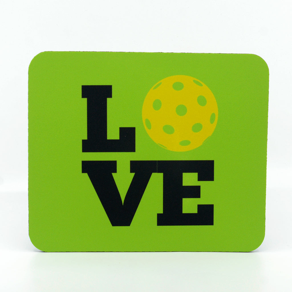 Pickleball Love Mouse Pad – Funky Flamingo Gifts