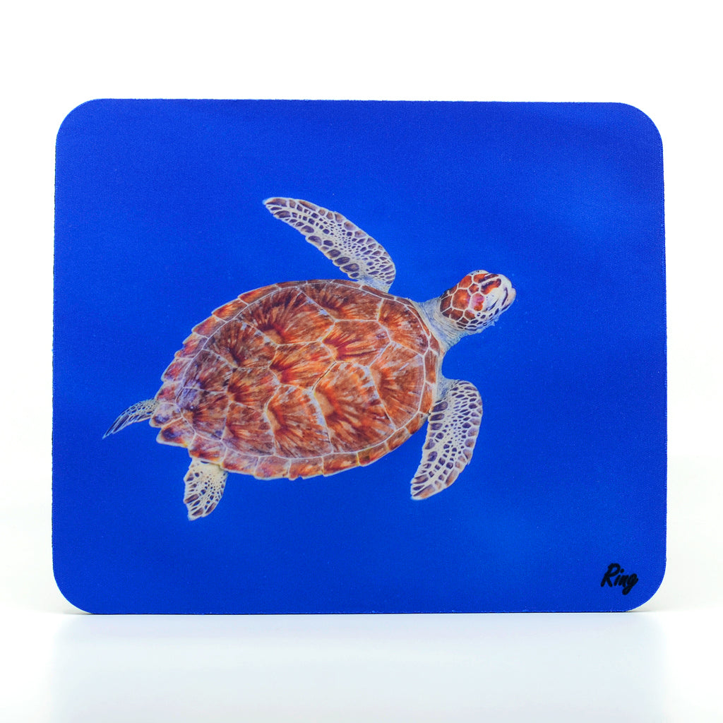Green Sea Turtle Mouse Pad – Funky Flamingo Gifts